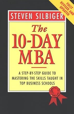 The 10-Day MBA (Second Hand) – Bob's Books - Where Words Meet Wellness