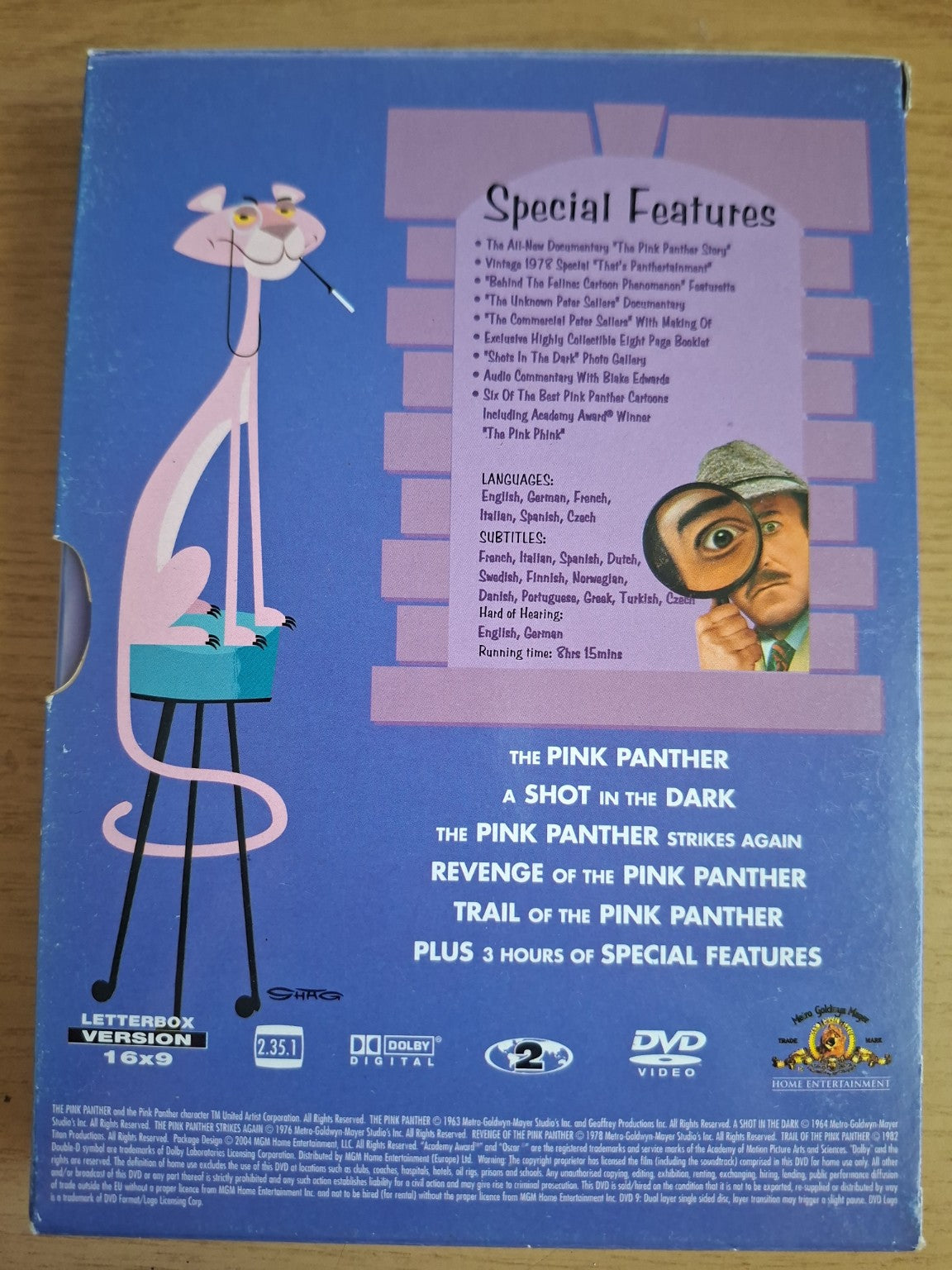 The Pink Panther – Film Collection DVD (Second Hand) – Bob's Books ...